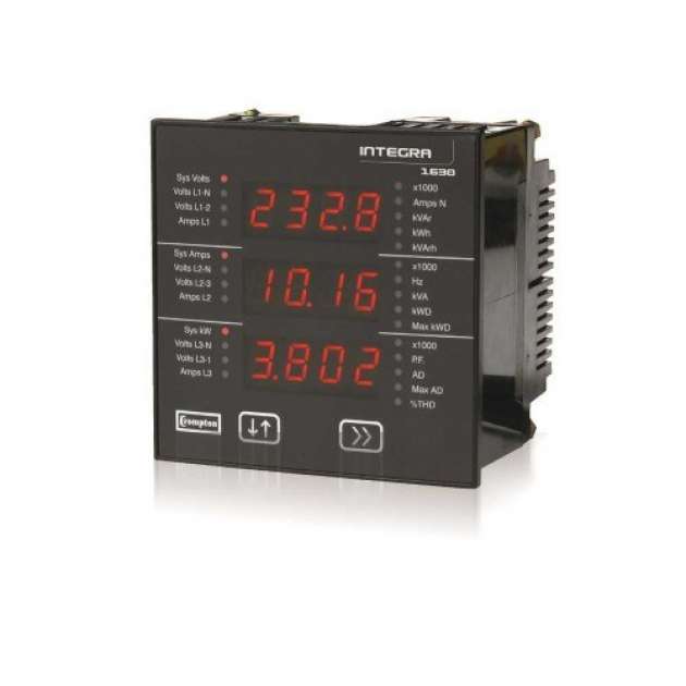 Crompton Instruments Integra 1630 Digital Metering System (INT1630-M-5 ...