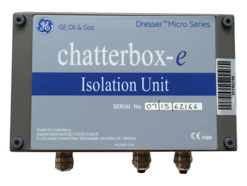GE Oil and Gas Chatterbox-e Pulse Isolation Unit with Volt-Free Contact ...