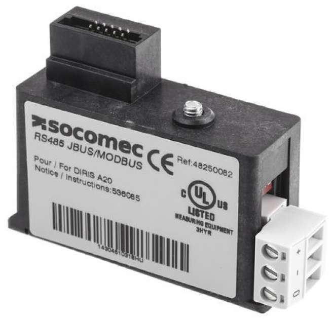 Socomec DIRIS A20 Modbus Module (4825-0082) - Meter Market