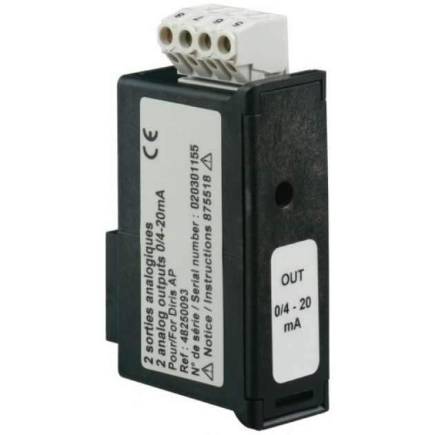 Socomec DIRIS A40/41 and A60 Analog Output Module (4825-0093) - Meter ...