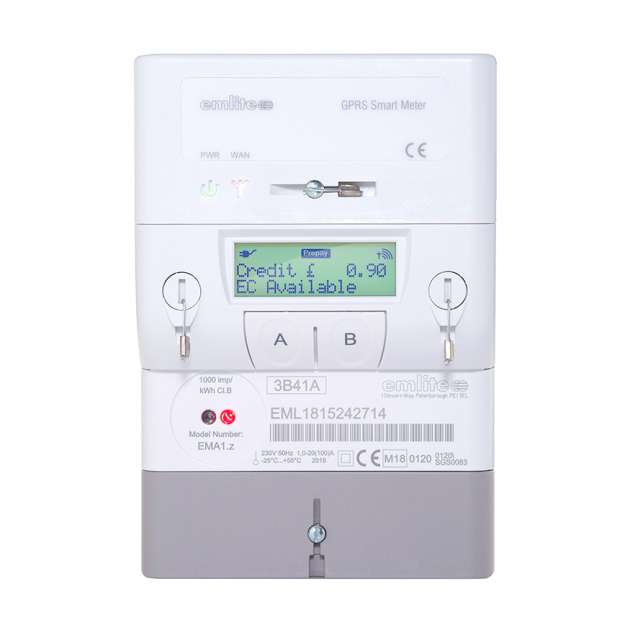 Emlite EMA1 Top Up Meter - Pre-Payment Online - Meter Market