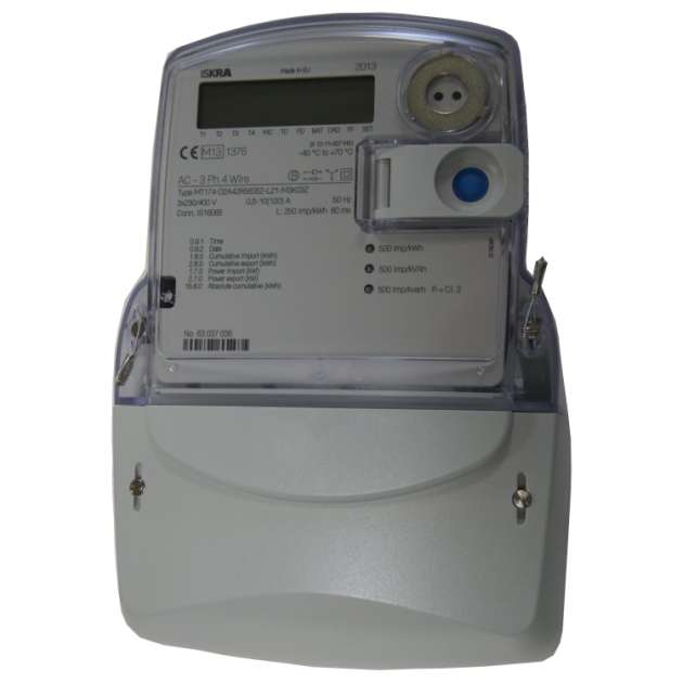 Iskraemeco MT174-D2 Direct Connected MID Import/Export Meter - Meter Market