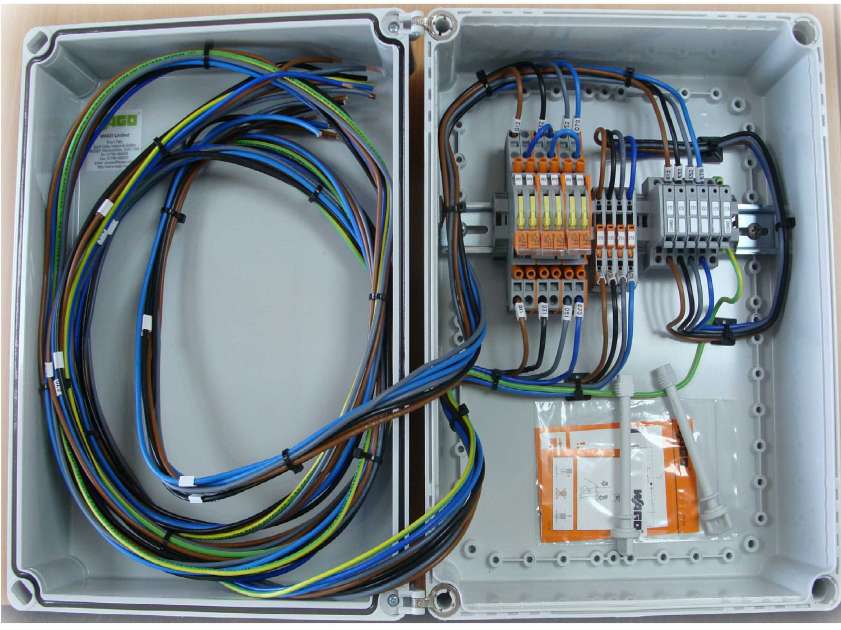 Wago COP5 LV Enclosure 3 Phase 4 Wire - Neutral (New Code 60535979 ...