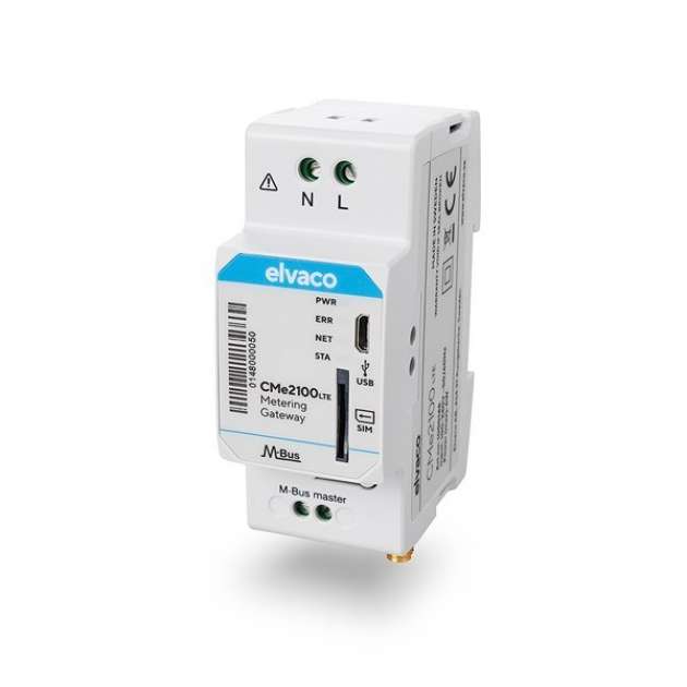 Elvaco CME2100LTE M-Bus Metering Gateway 16T/16 Meters (1050148) - Meter Market