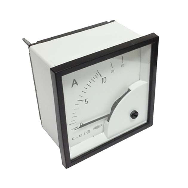 Hobut AC Ammeter Ranges (Moving Iron 90 Degrees Short Scale) - Meter Market