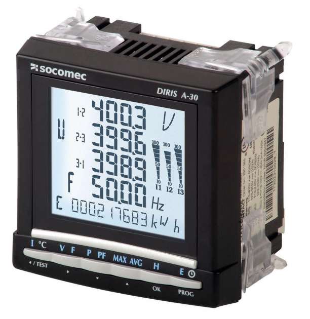 Socomec DIRIS A-30 Power Meter (4825-0403) - Meter Market