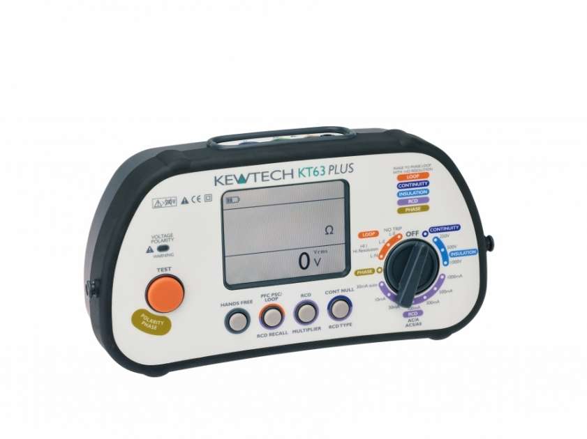 Kewtech KT63 PLUS 6-In-1 Multifunction Electrical Tester - Meter Market