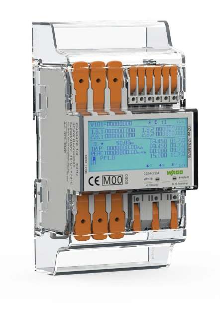 WAGO 879-3020 65A MID Three Phase meter c/w Modbus, M-Bus 2 x Pulse ...